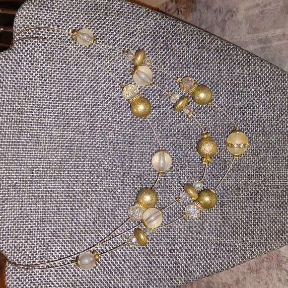 Jewelry | Floating Bead Necklace | Poshmark